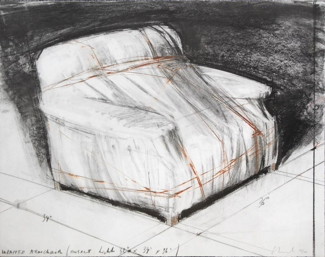 Christo Wrapped Chair