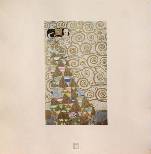 Gustav Klimt (after) Aus Dem Stoclet Fries: Erwartung