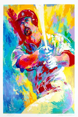 Leroy Neiman "mark Mcgwire"