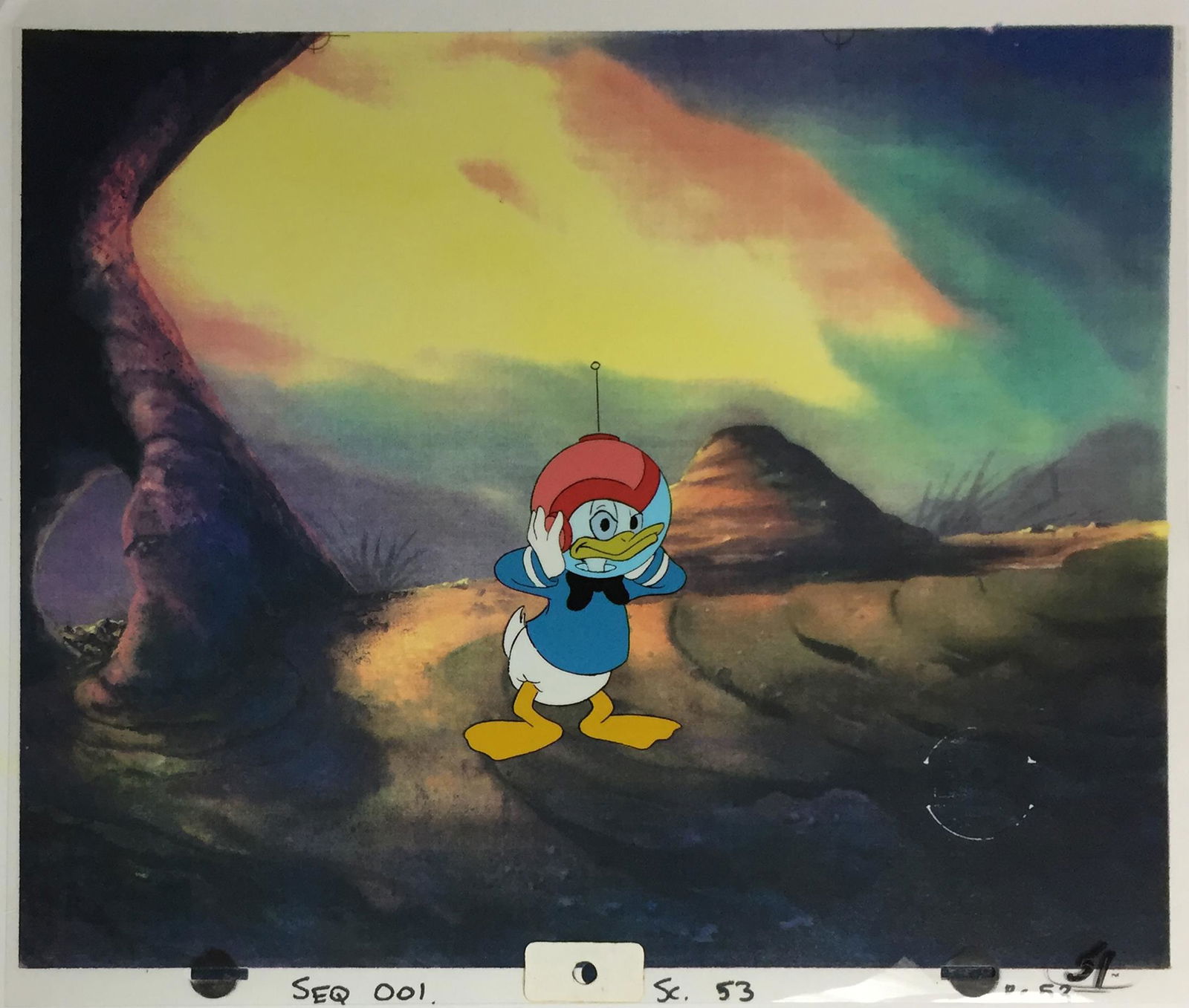Disney Donald Duck In Space