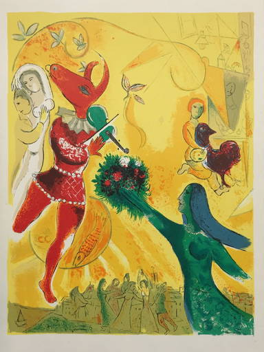 Marc Chagall The Dance And The Circus