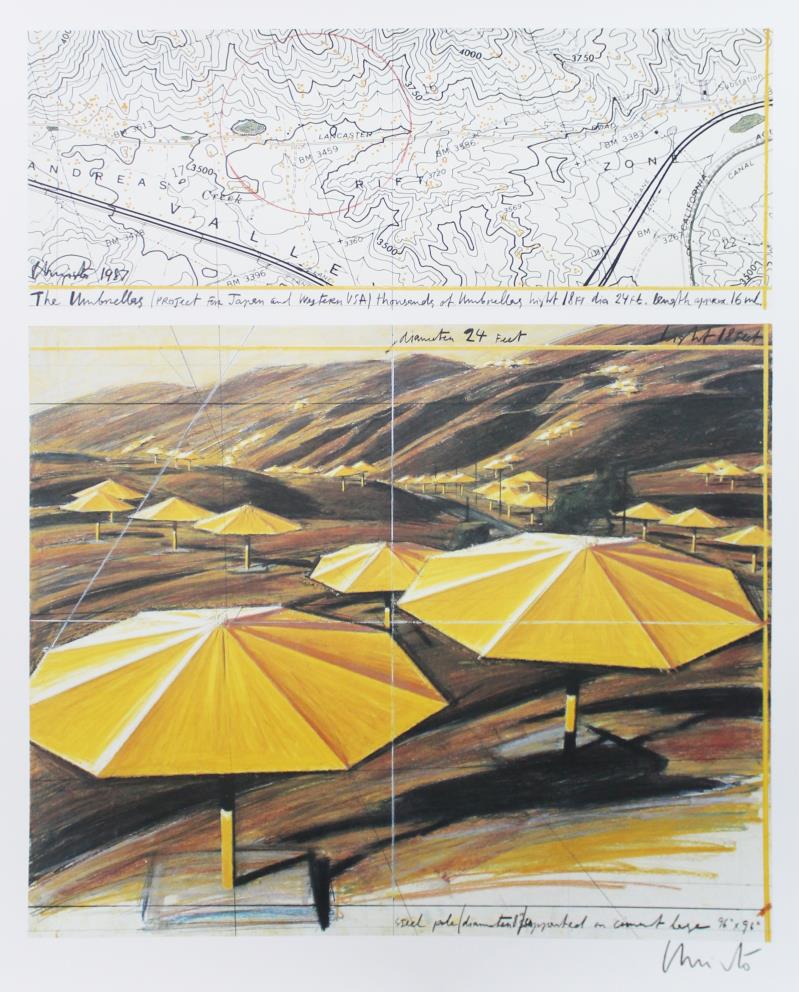 Christo The Umbrellas
