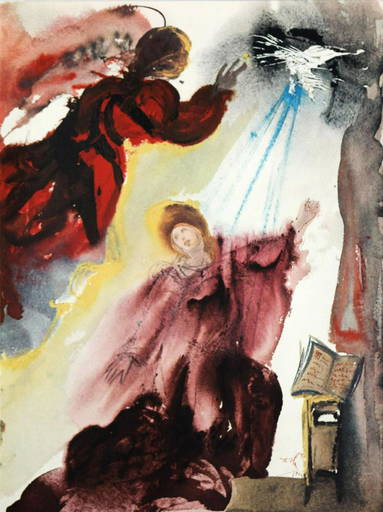 Salvador Dali - The Annunciation to Mary (#0324) on Dec 23, 2021 | Dane ...