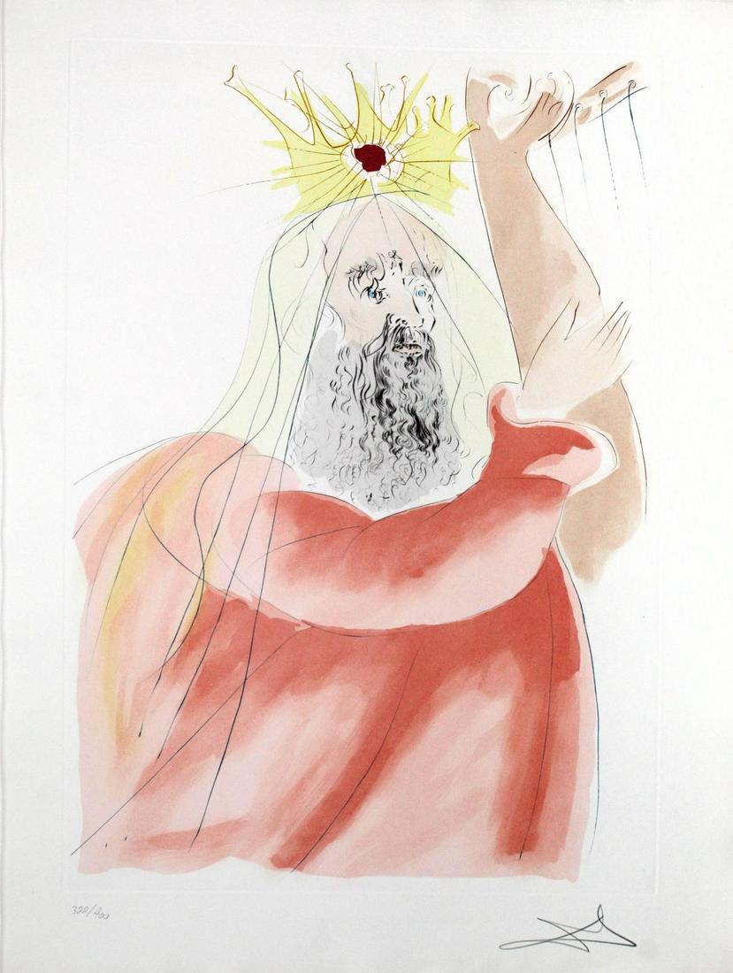 Salvador Dali - King David (#0265) on Apr 07, 2022 | Dane Fine Art ...