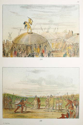 George Catlin Plate 34 From The North American Indians