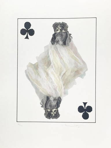 William Wegman Royal Flush King