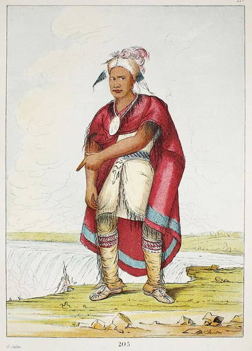George Catlin - Plate 117 from The North American Indians (#0709) on ...