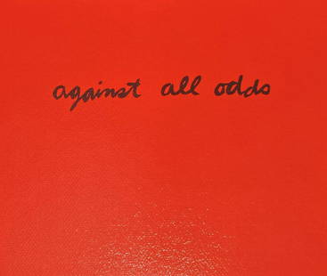 Keith Haring Against All Odds (text No Drawings)