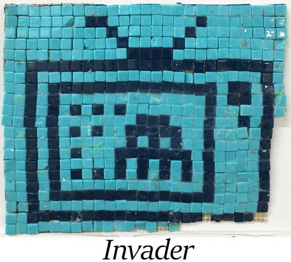 Invader - Invader Tile Mosiac (TV) - Oct 20, 2022 | Dane Fine Art ...