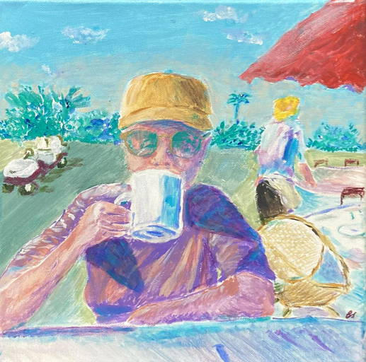 Barry Schechter - Caffeinated (#0015) on Nov 25, 2022 | Dane Fine Art ...