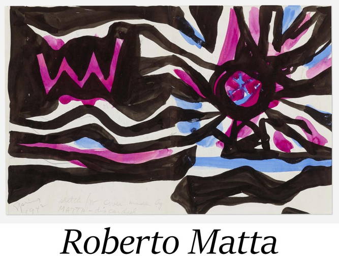 Roberto Matta - Cover Design for VVV Magazine (Double Sided) (#0005) on ...