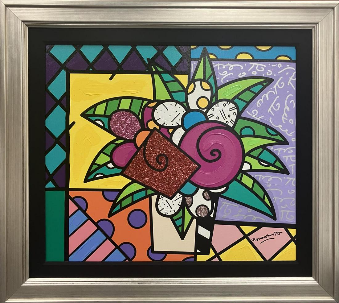 Romero Britto Flowers For You