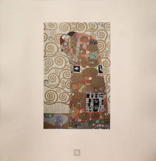 Gustav Klimt (after) Aus Dem Stoclet Fries: Die Umarmung