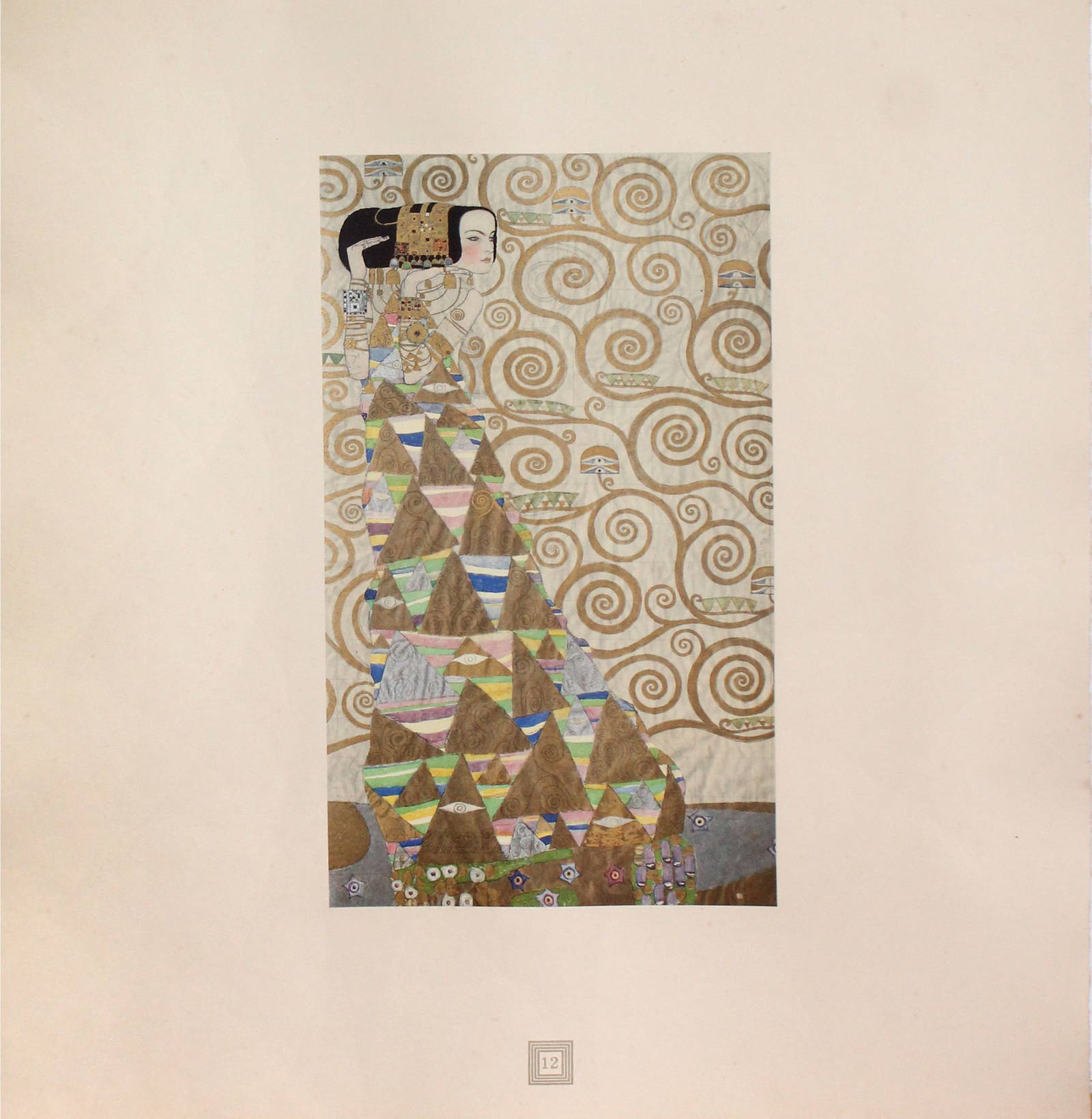 Gustav Klimt (after) - Aus Dem Stoclet-fries: Erwartung Auction