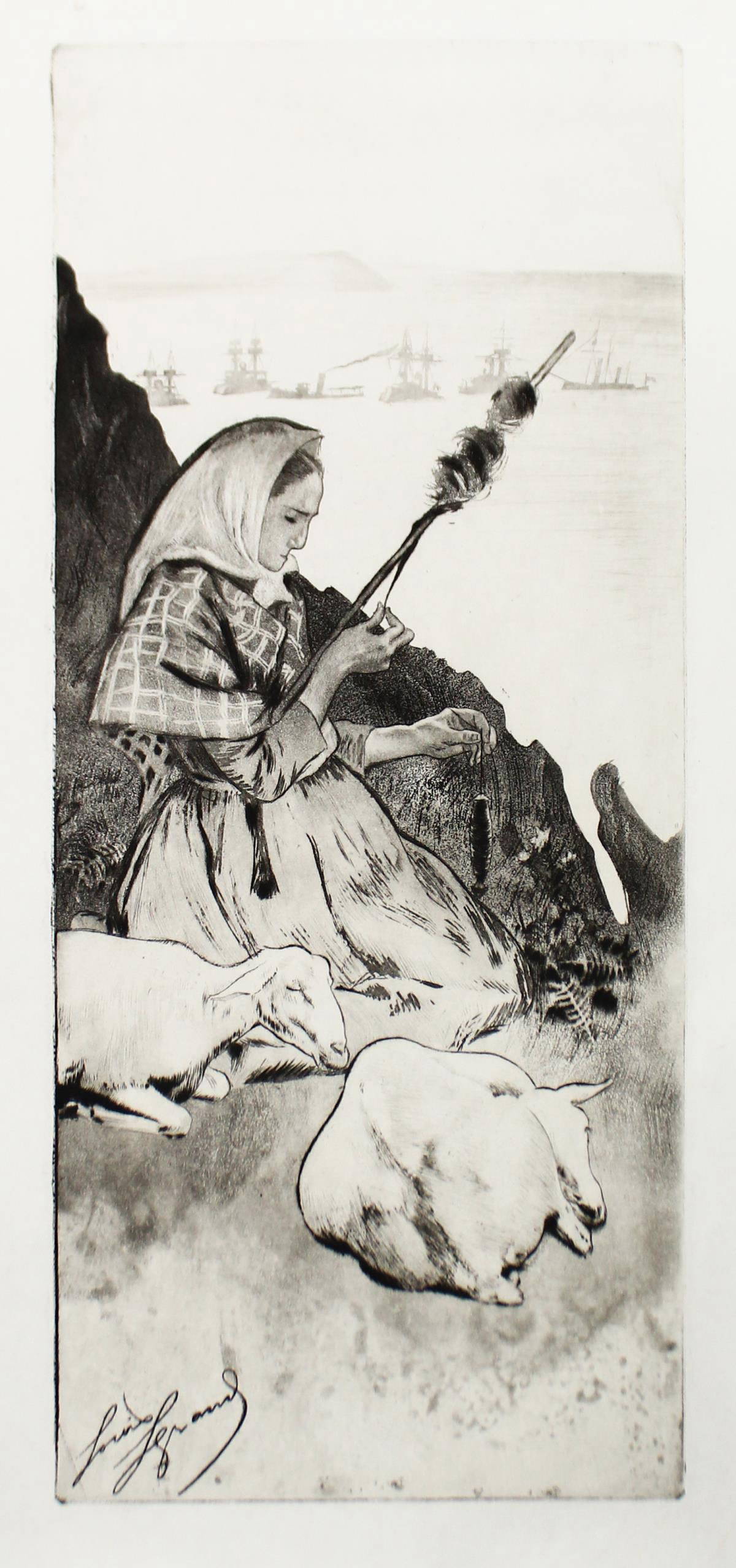 Louis Auguste Mathieu Legrand - La Sirene Auction