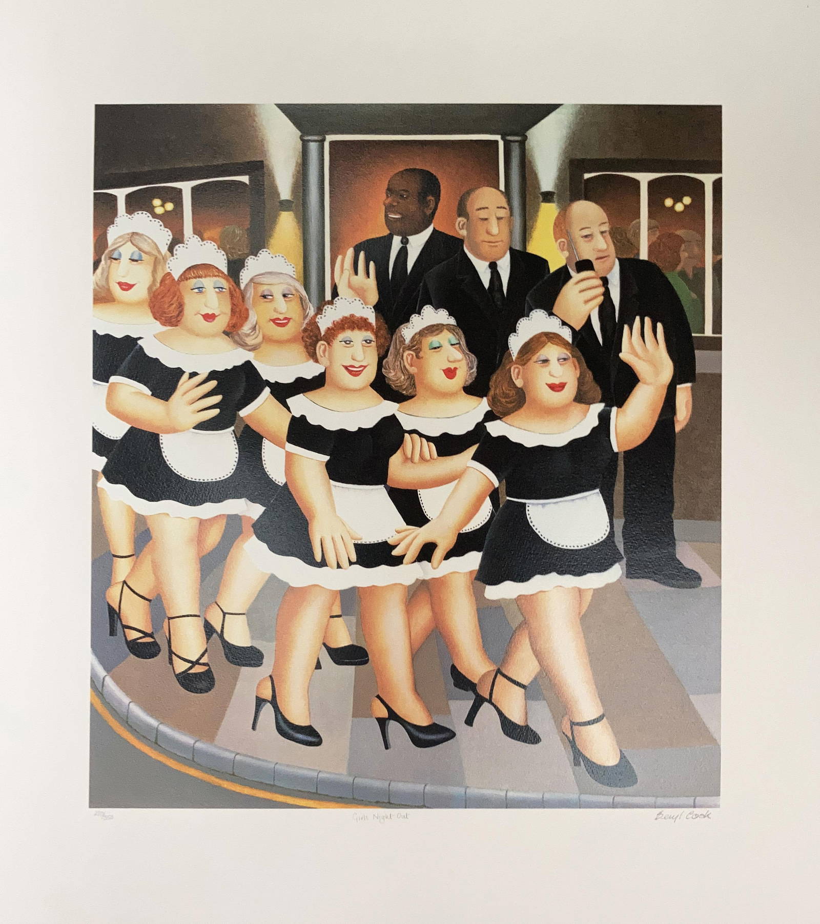 Beryl Cook - Girls Night Out Auction