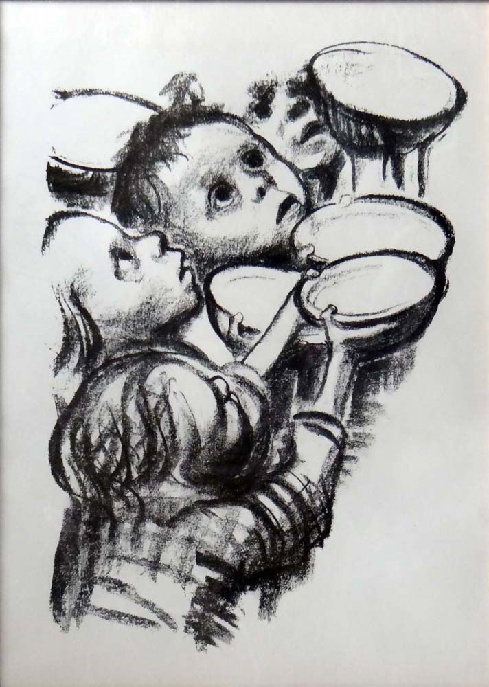 Kathe Kollwitz "Germany's Children are Starving"