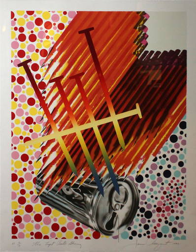 James Rosenquist "the Light Bulb Shining"