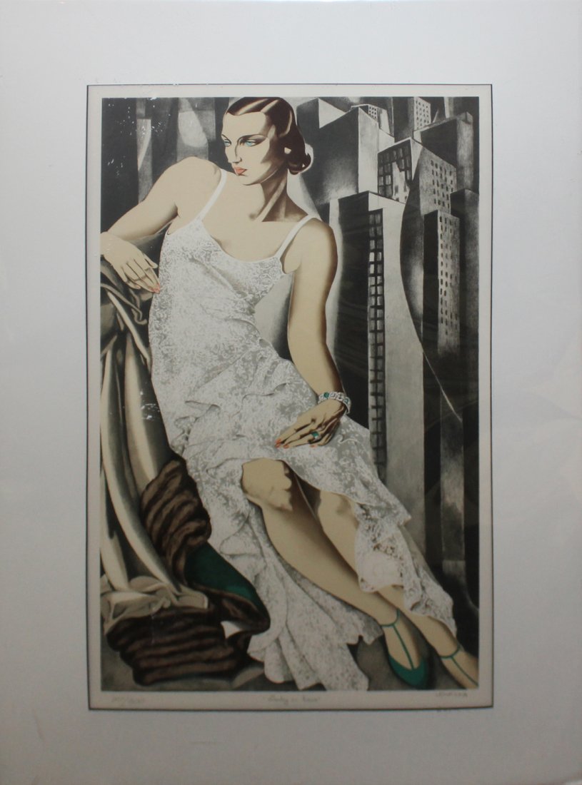Tamara de Lempicka "Lady in Lace"