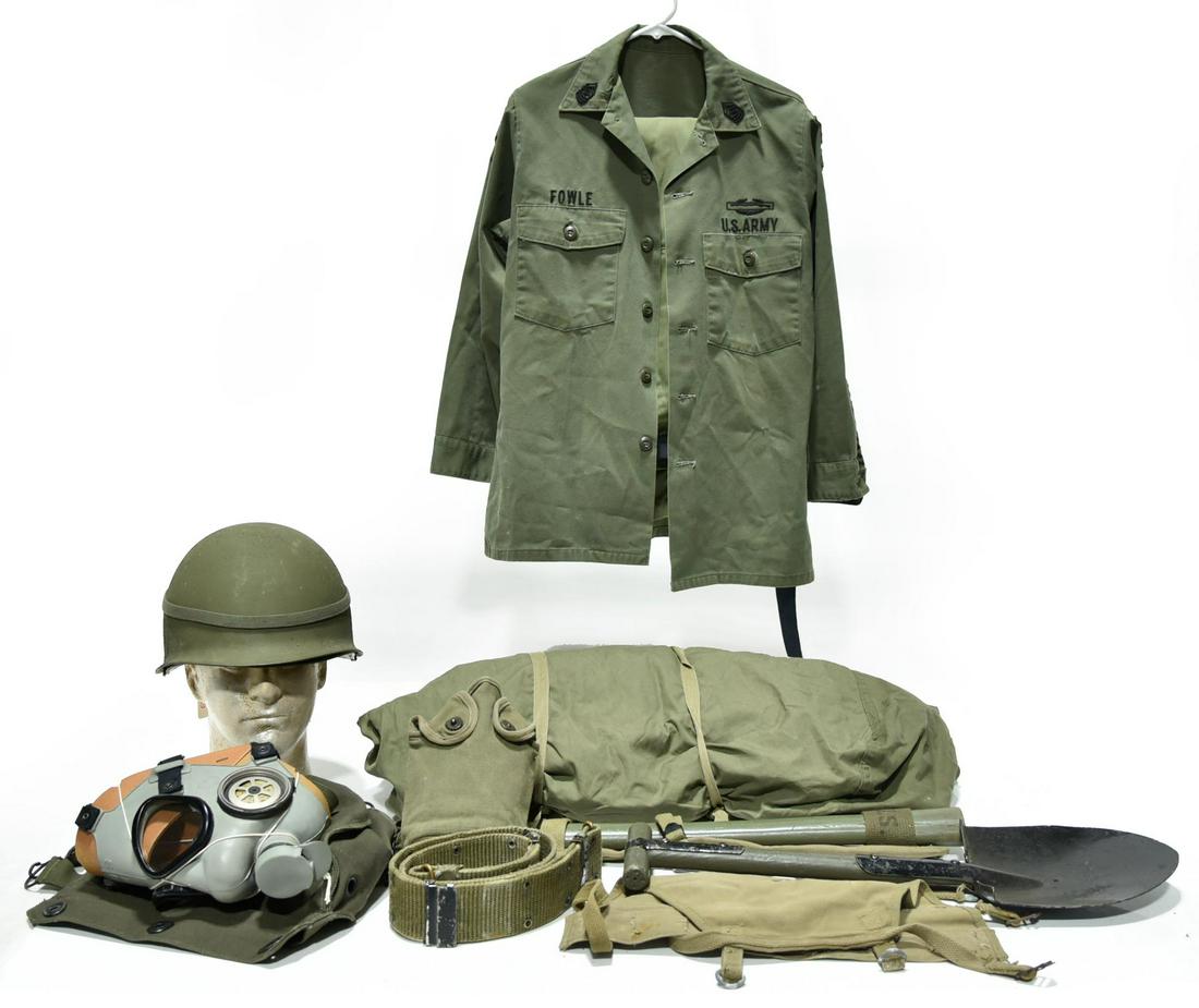 Collection Lot of Cold War U.S. Army Uniform, Helmet - Jun 13, 2020 ...