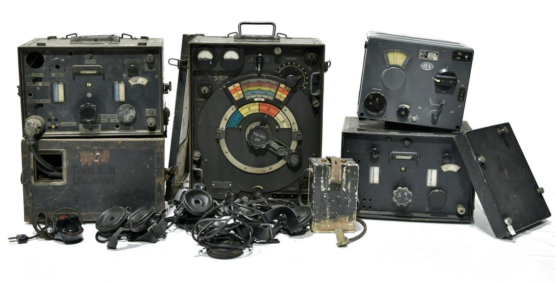 Original Wwii German Army Field Radio Sets