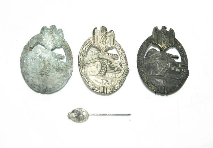 Wwii German Army Tank Assault Badges