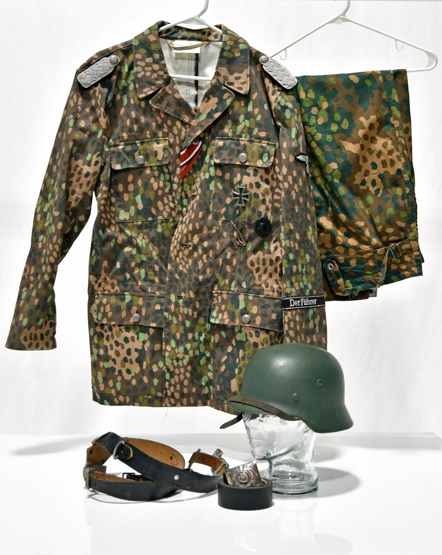 Wwii German Waffen Ss Camouflage Uniform