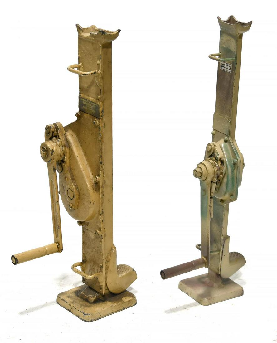 Original Wwii German Military Heavy Vehicle Jacks