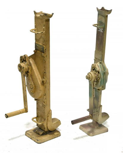 Original Wwii German Military Heavy Vehicle Jacks