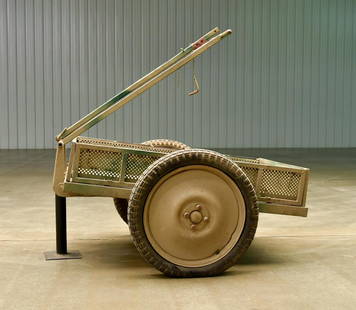 Original Wwii German Military Cart
