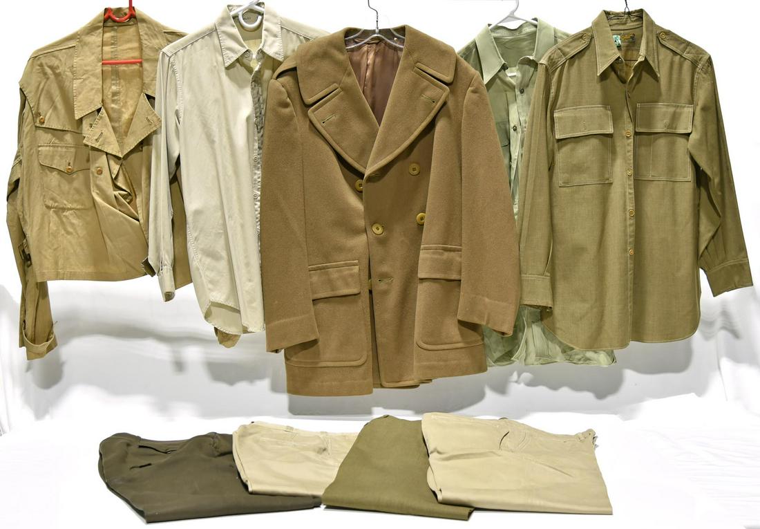Original Wwii Collection Of U.s. Military Clothing