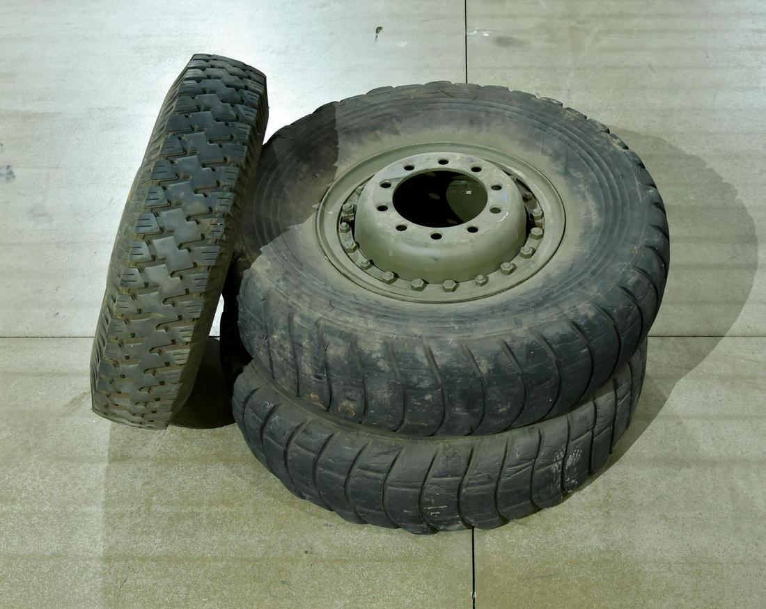 Original Wwii Large Military Tires