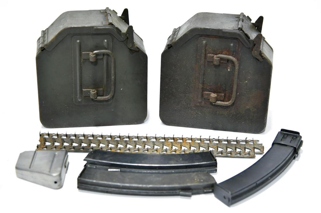 Original Wwii Prop Weapon Ammunition Magazines