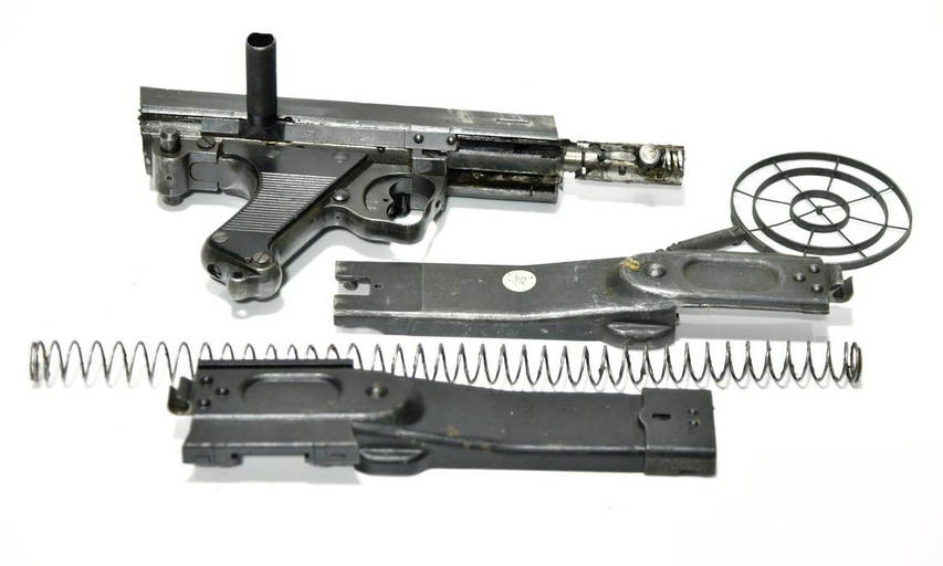 Original Wwii German Prop Mg34 Components