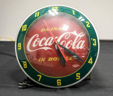 Coca Cola Anniversary Clock