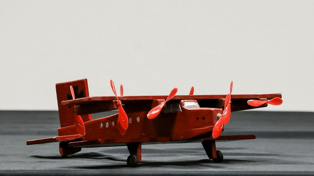 Handbuilt Wwi Era German Transport Fantasy Plane