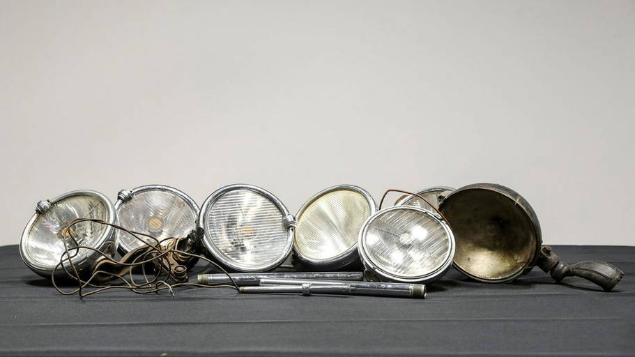 Collection Of Vintage Trippe Driving Lights