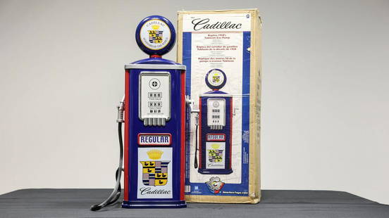 Tokheim Model #36b Gas Pump W/ Shoebox Style Globe Base.