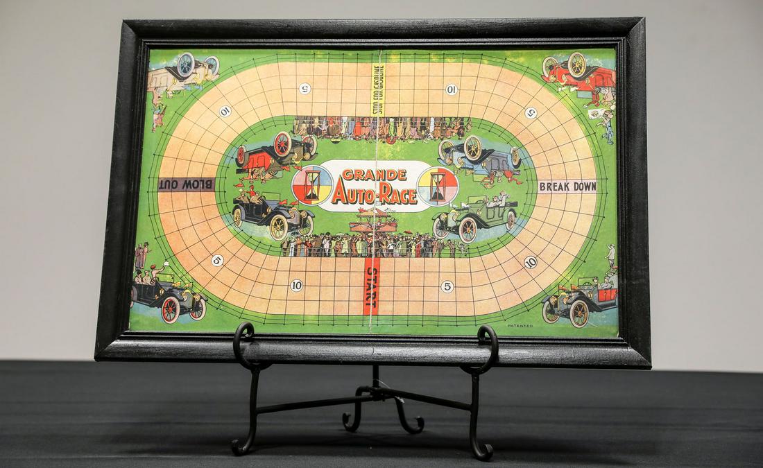 Grande Auto Race 1920s Game Board