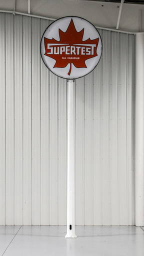 1960s Supertest-All Canadian Porcelain Sign and Post - Sep 04, 2021 ...