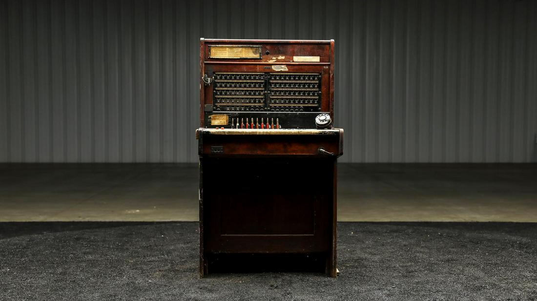 1940s Western Electric Telephone Switchboard