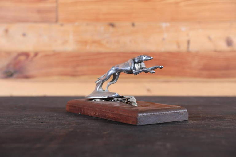 1934 Lincoln Greyhound Radiator Mascot