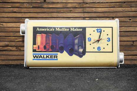 Walker Muffler Vintage Sign