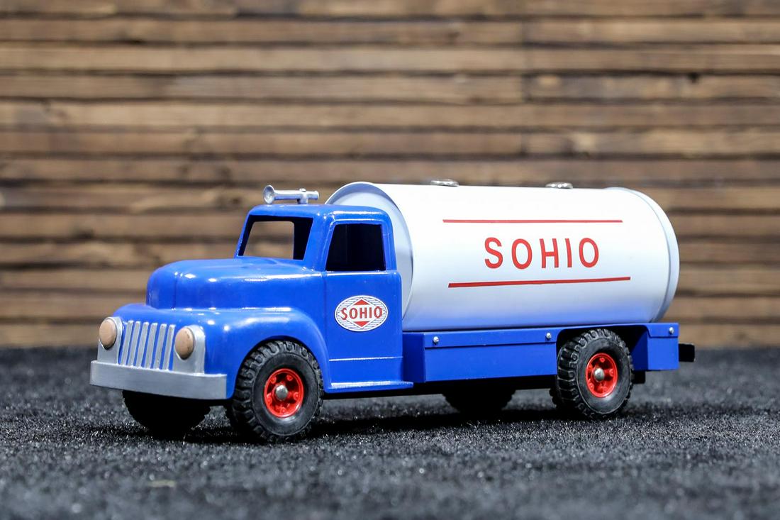 Sohio Gas Tanker Toy Truck