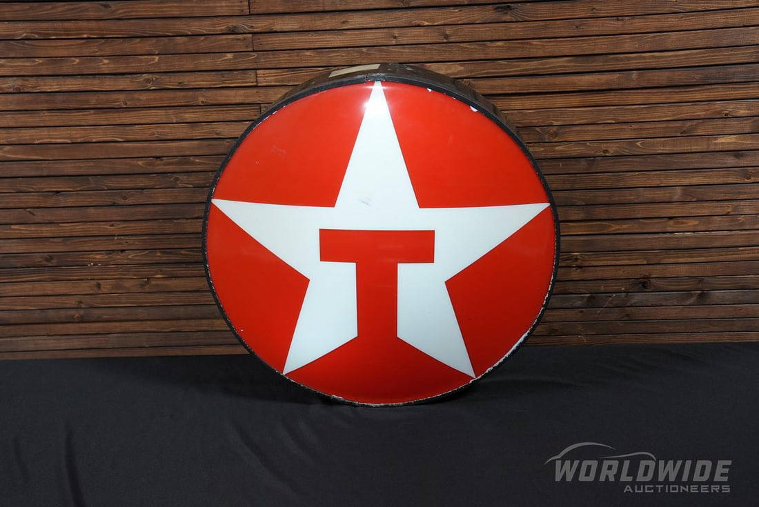 Texaco Lighted Sign Auction