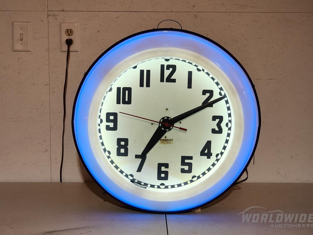 Original Cleveland Neon Clock