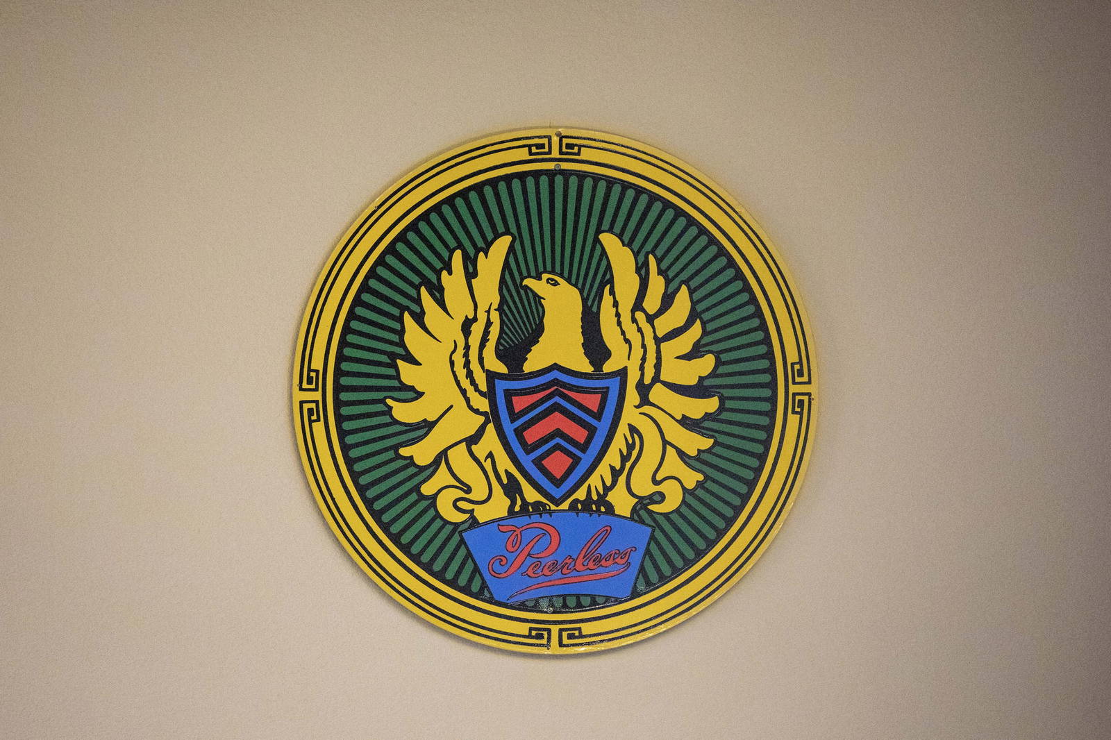 Peerless Fantasy Single-sided Porcelain Sign Auction