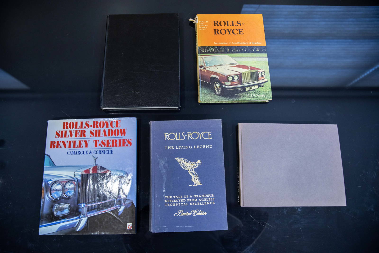 Collection Of Five Rolls-royce Books - Group C Auction