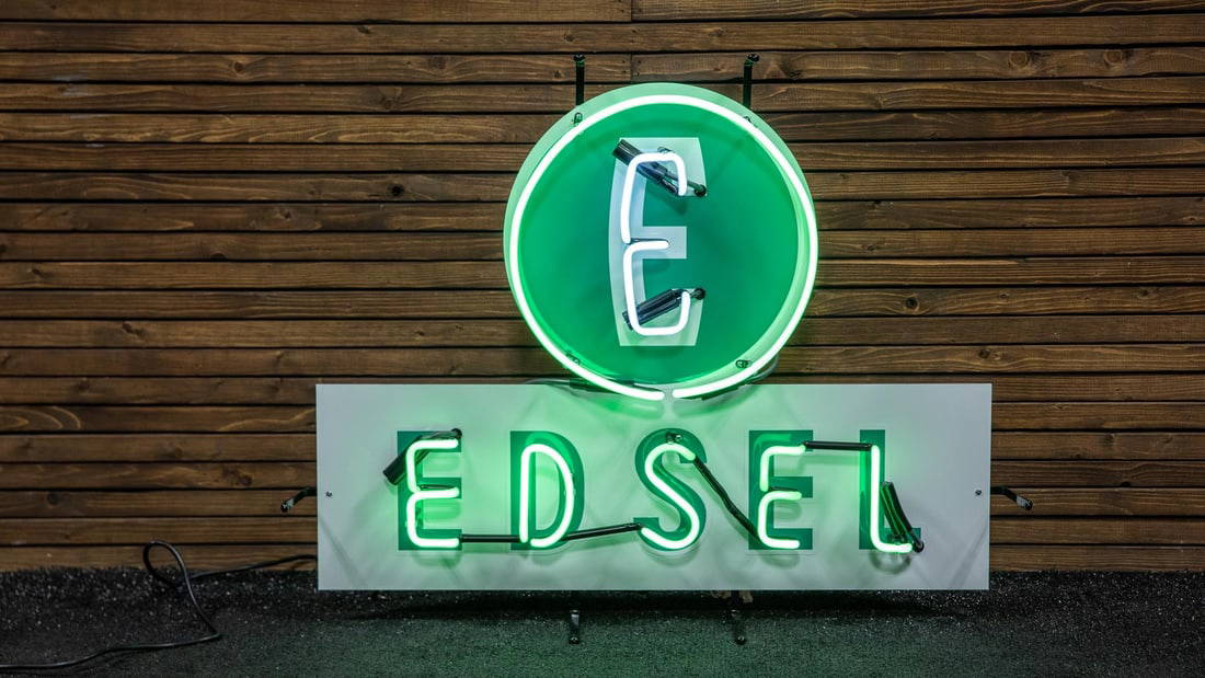 Fantasy Edsel Neon Sign Auction