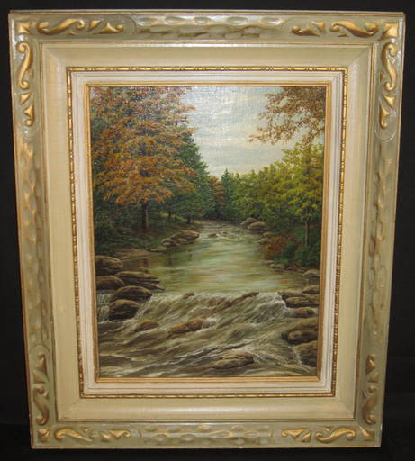 Patsy Santo, American (1893 1975) Oil On Canvas